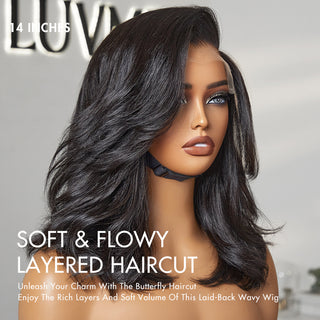 AiryFit™ Scalp Care Wigs - Deep Parting Loose Body Wave Human Hair Wig