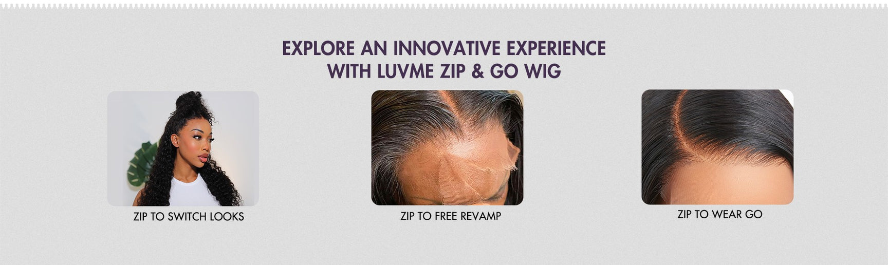 ZIP & GO WIGS