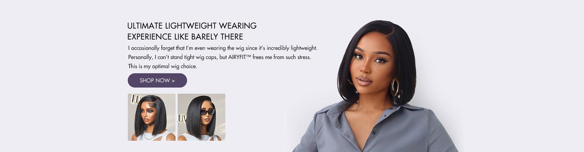 AiryFit™ Scalp Care Wig