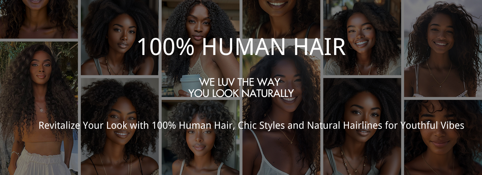 100% HUMAN HAIR