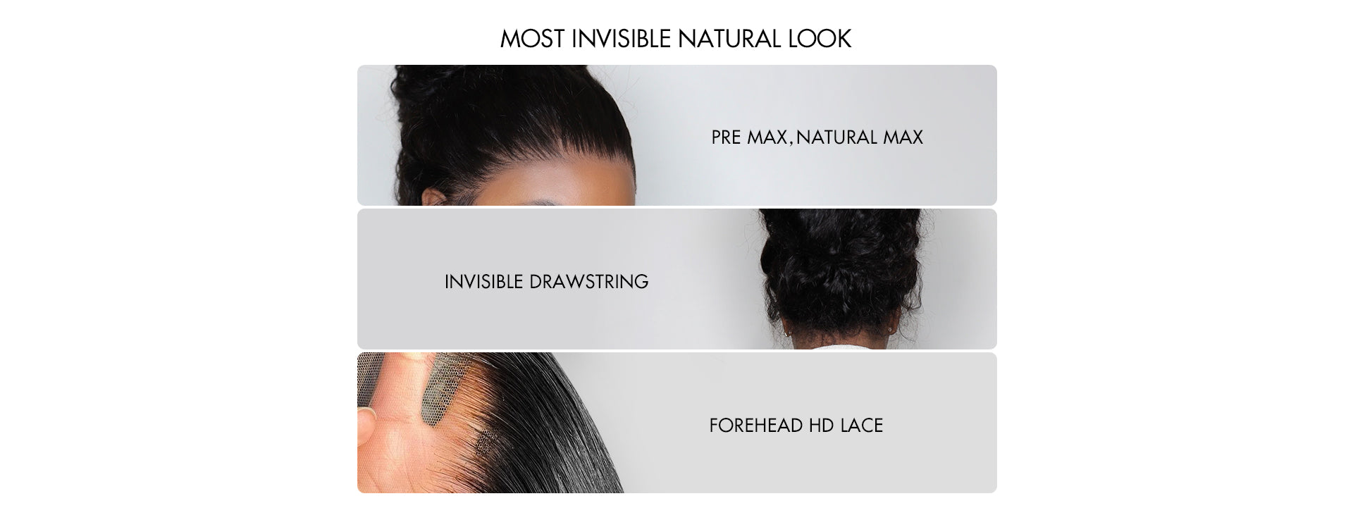 Drawstring Wigs 100% Human Hair And Secure Fit