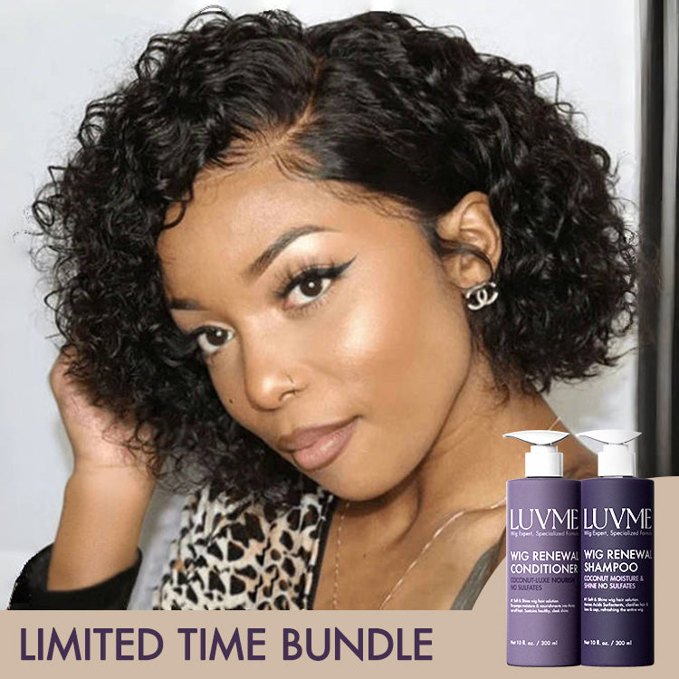 Bundle Deal Wig Renewal Shampoo And Conditioner Set Curly Minimalist